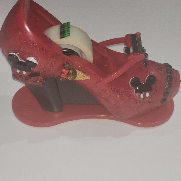 Office | Hand Designed Mickey Minnie Mouse Refillable Shoe Tape ...